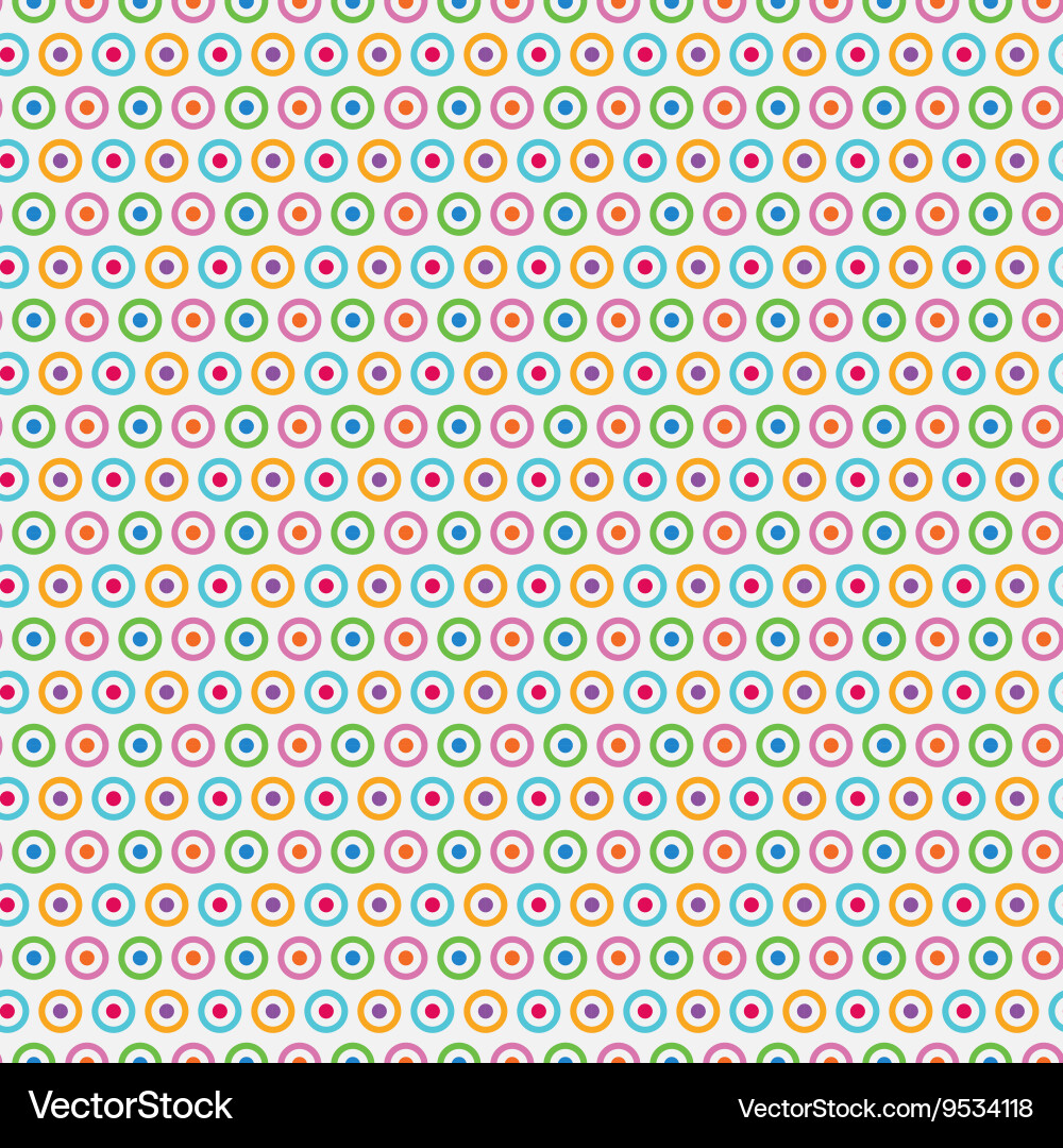 Bright colorful seamless pattern for baby style Vector Image
