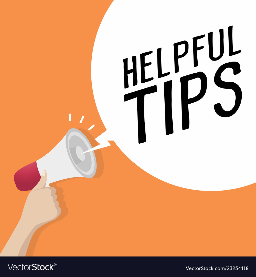Megaphone with speech bubble helpful tips Vector Image Megaphone with speech bubble helpful tips Vector Image