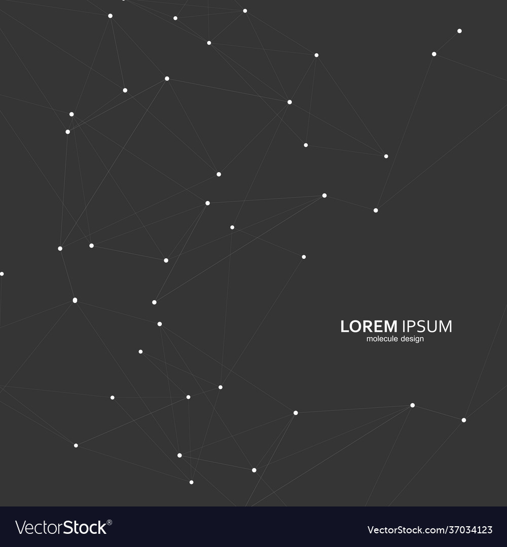 Abstract technology and data science Royalty Free Vector