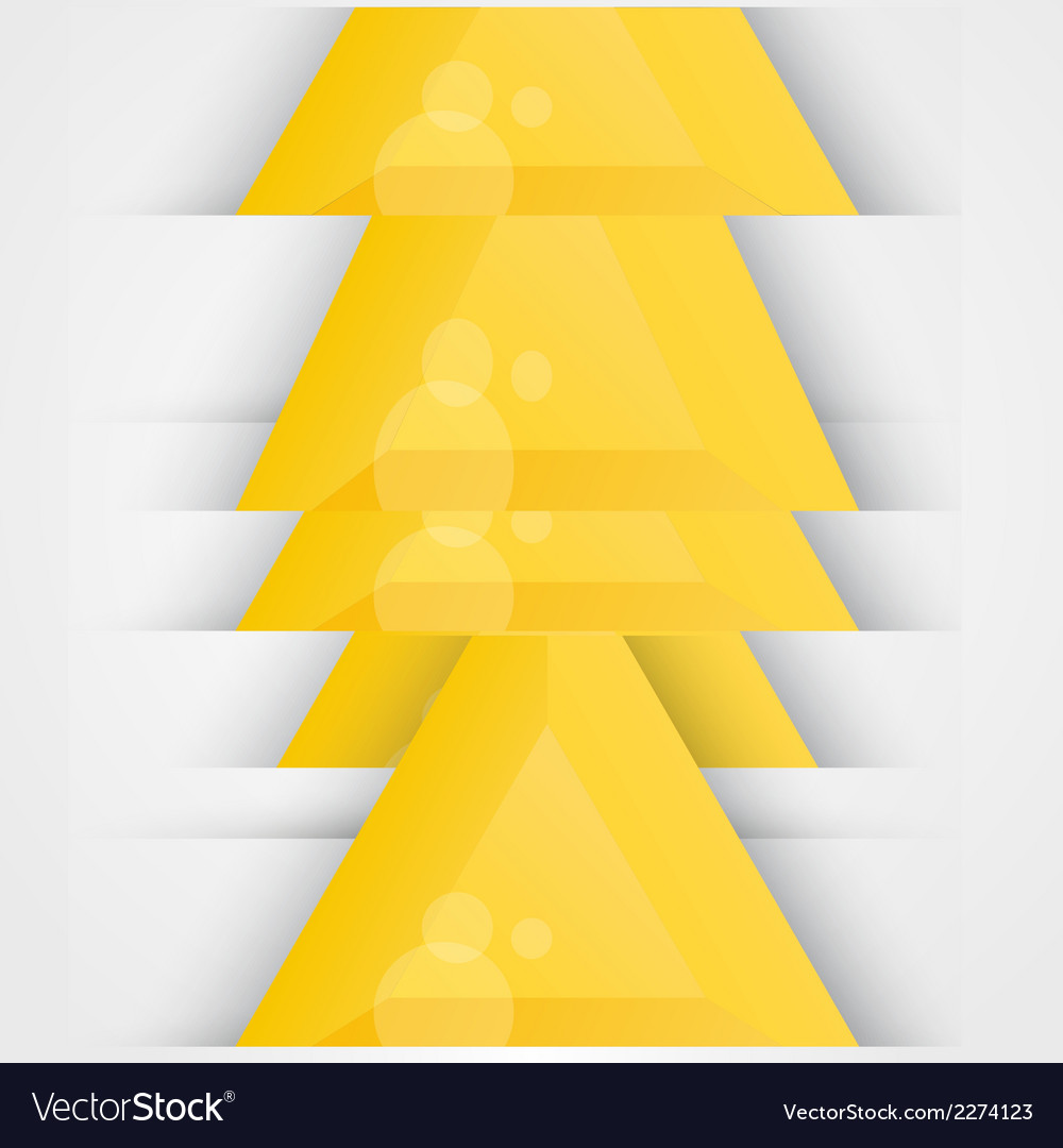 Abstract triangles template object web Royalty Free Vector