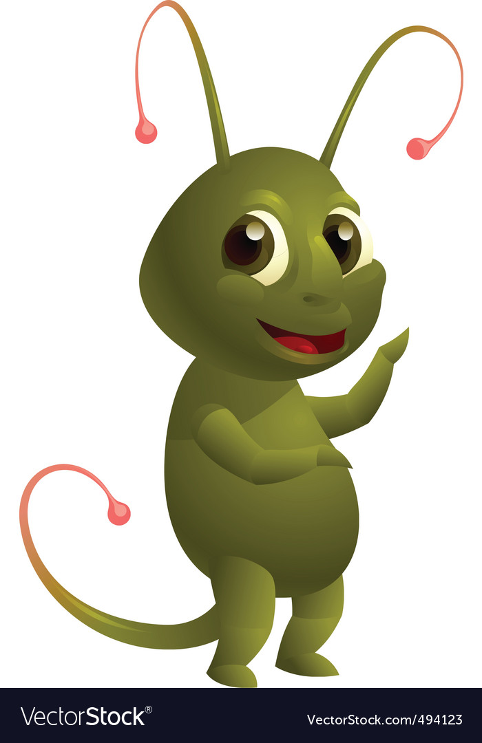 Cartoon insect Royalty Free Vector Image - VectorStock Cartoon insect Royalty Free Vector Image - VectorStock