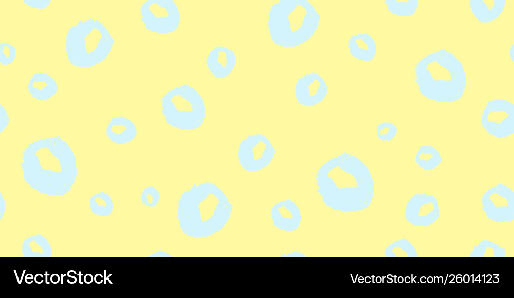 Seamless Cute Hand Drawn Pattern Creative Vector Image