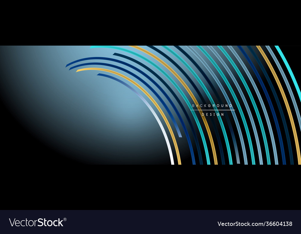 Abstract colorful lines background Royalty Free Vector Image