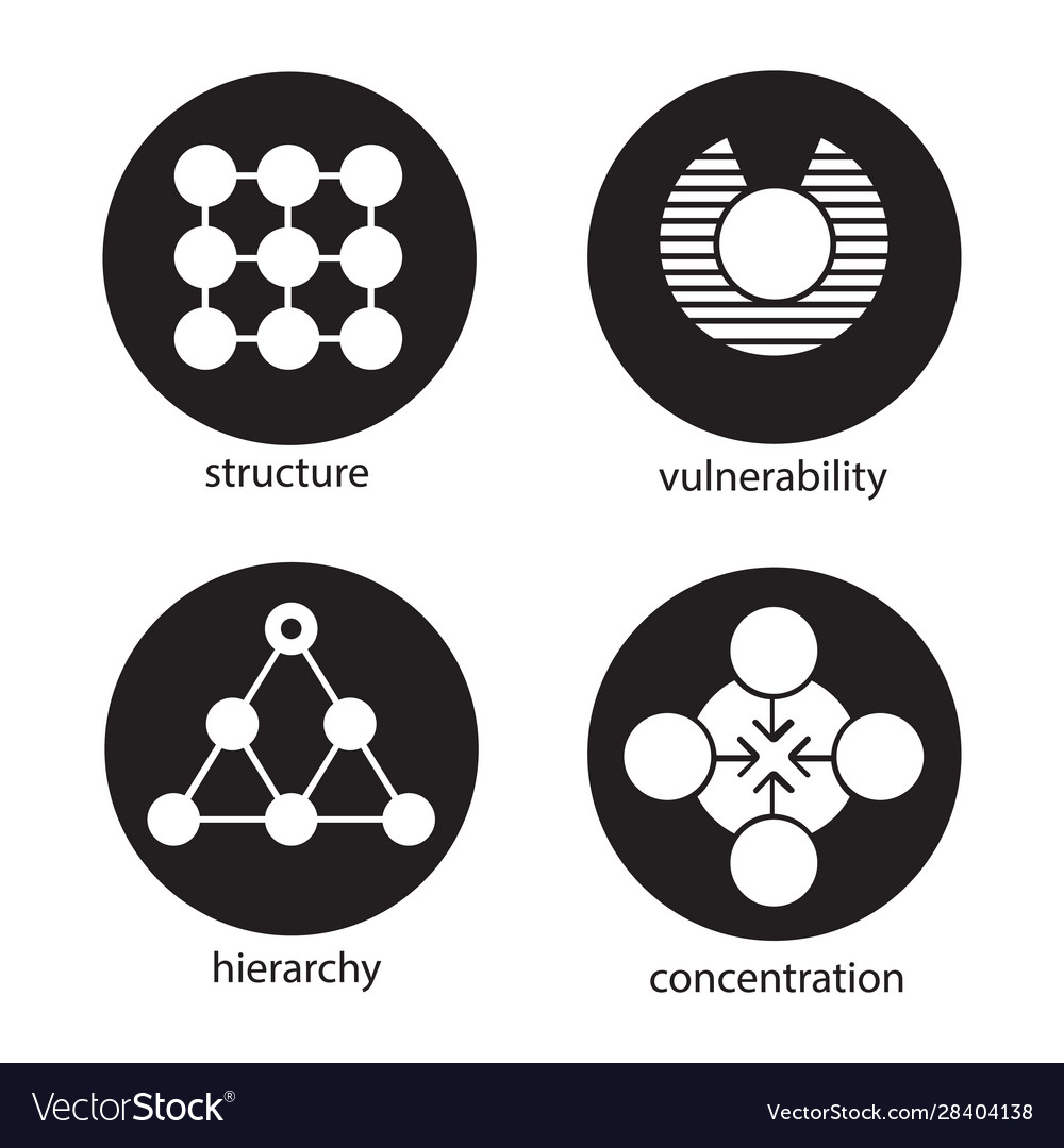 Abstract symbols icons set Royalty Free Vector Image Abstract symbols icons set Royalty Free Vector Image