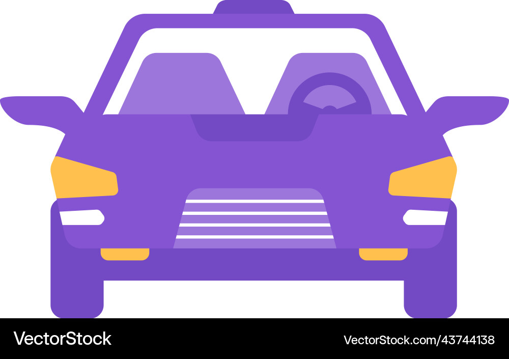 Car icon vehicle transport sharing service Vector Image