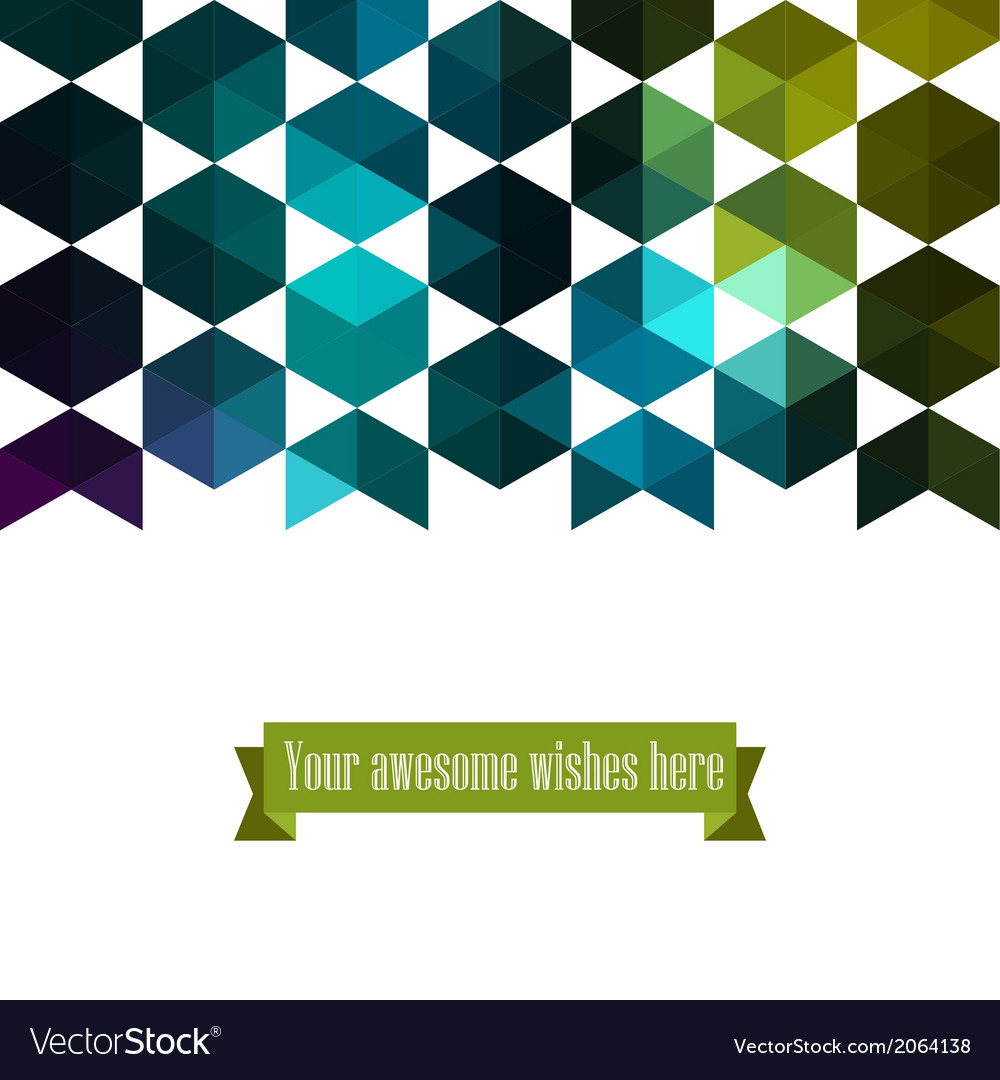 Triangle template background background Royalty Free Vector