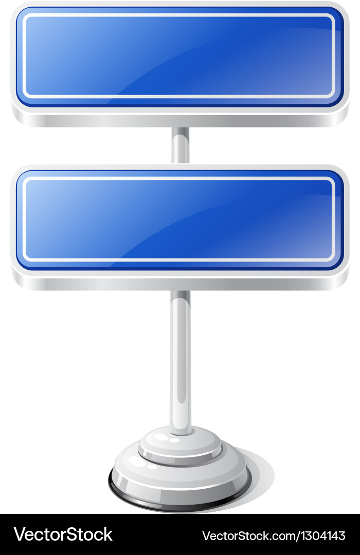 Information road traffic sign isolated on white Vector Image