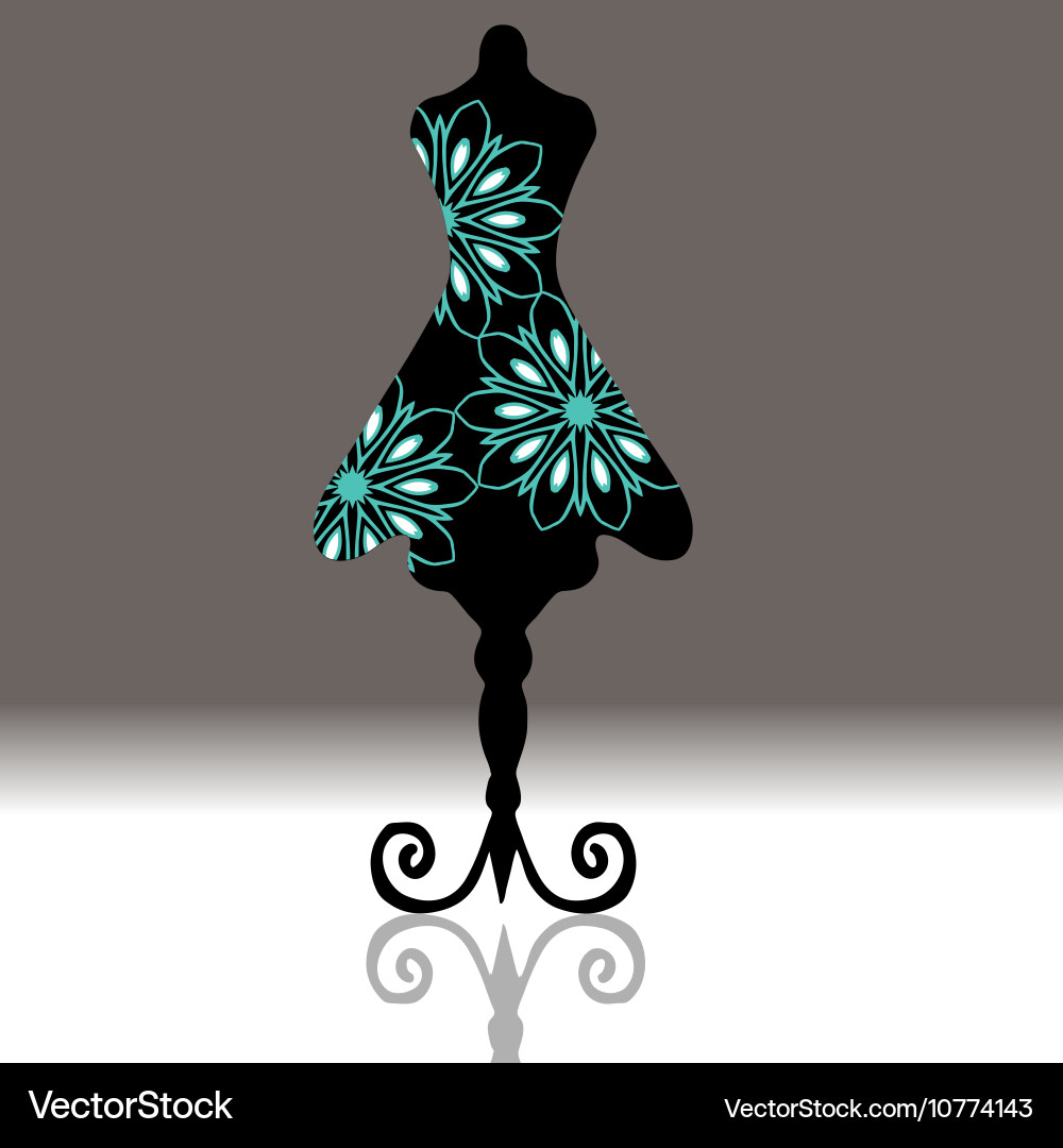 Very high qualiity original mannequin drawn Vector Image