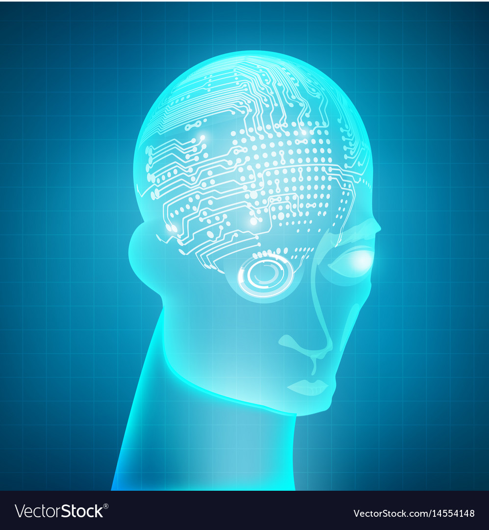 Cyborg Royalty Free Vector Image - VectorStock