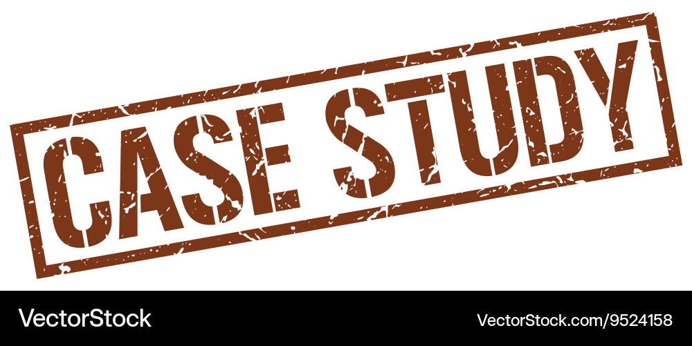 Case study stamp Royalty Free Vector Image - VectorStock