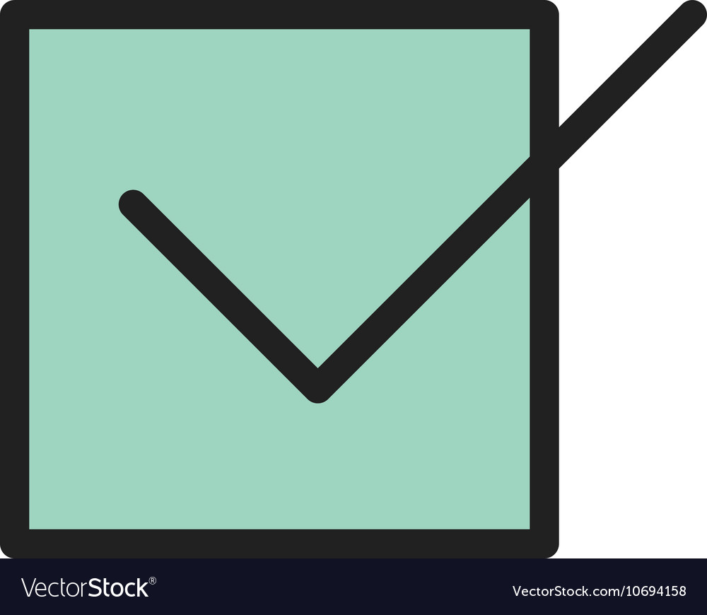 Checkbox Royalty Free Vector Image - VectorStock