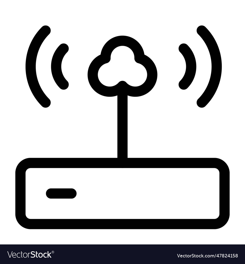 Controlling network resources using a server Vector Image