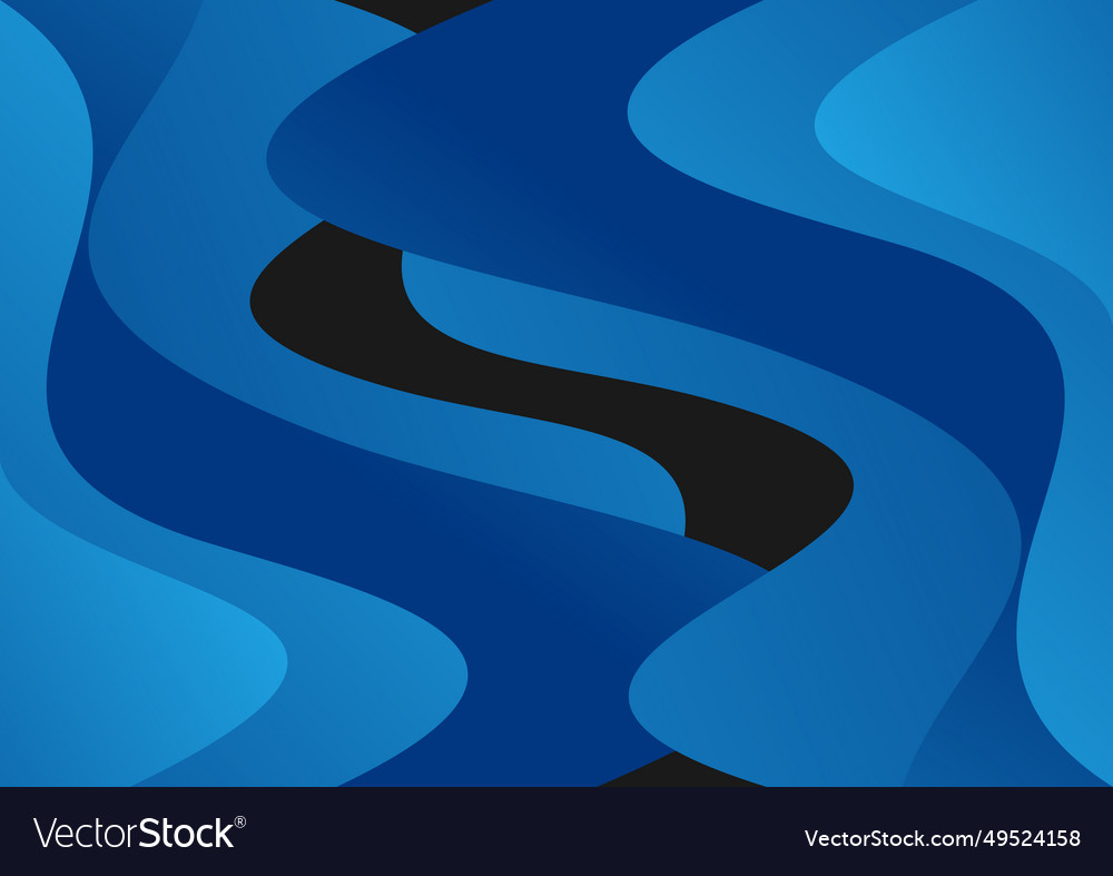 Wave gradient background Royalty Free Vector Image