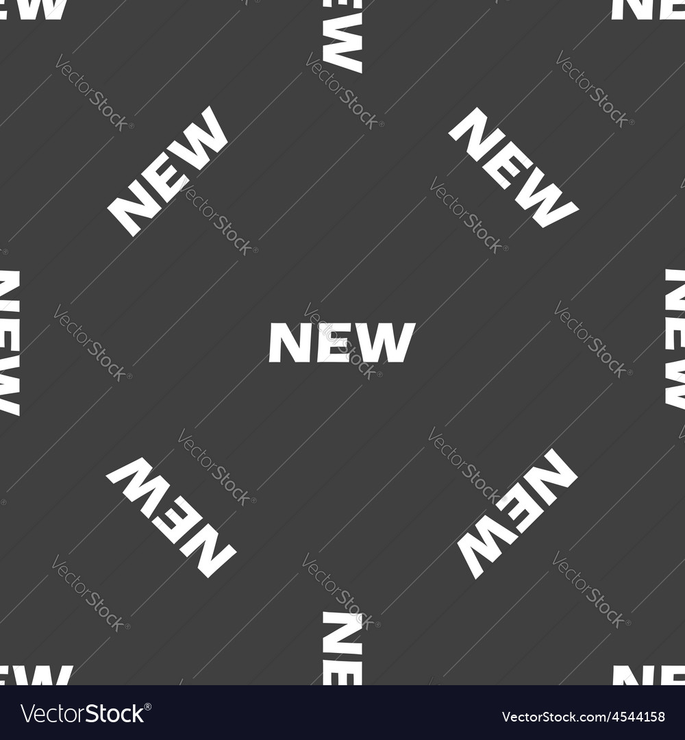 Word new pattern Royalty Free Vector Image - VectorStock