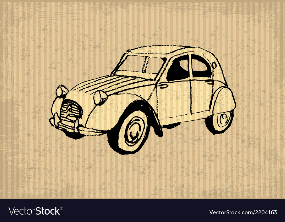 Oldtimer Royalty Free Vector Image - VectorStock