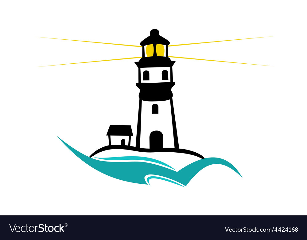 Lighthouse Royalty Free Vector Image - VectorStock