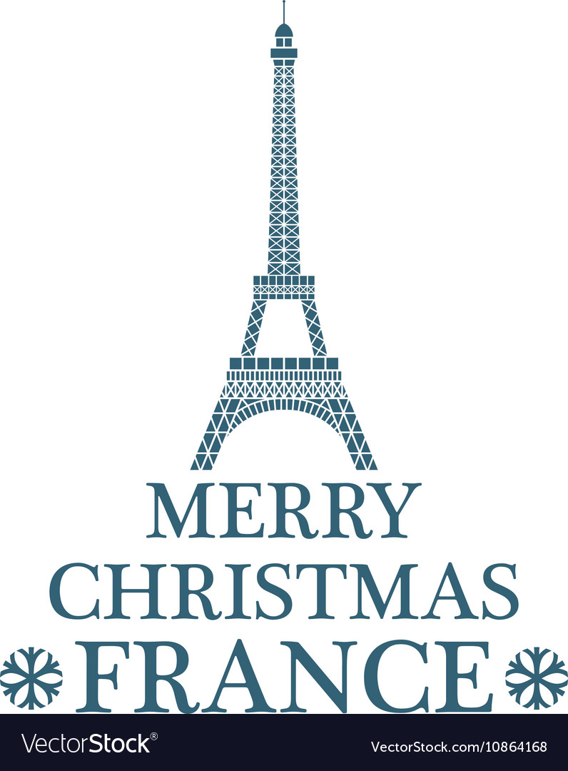Merry Christmas France Royalty Free Vector Image merry-christmas-france-royalty-free-vector-image