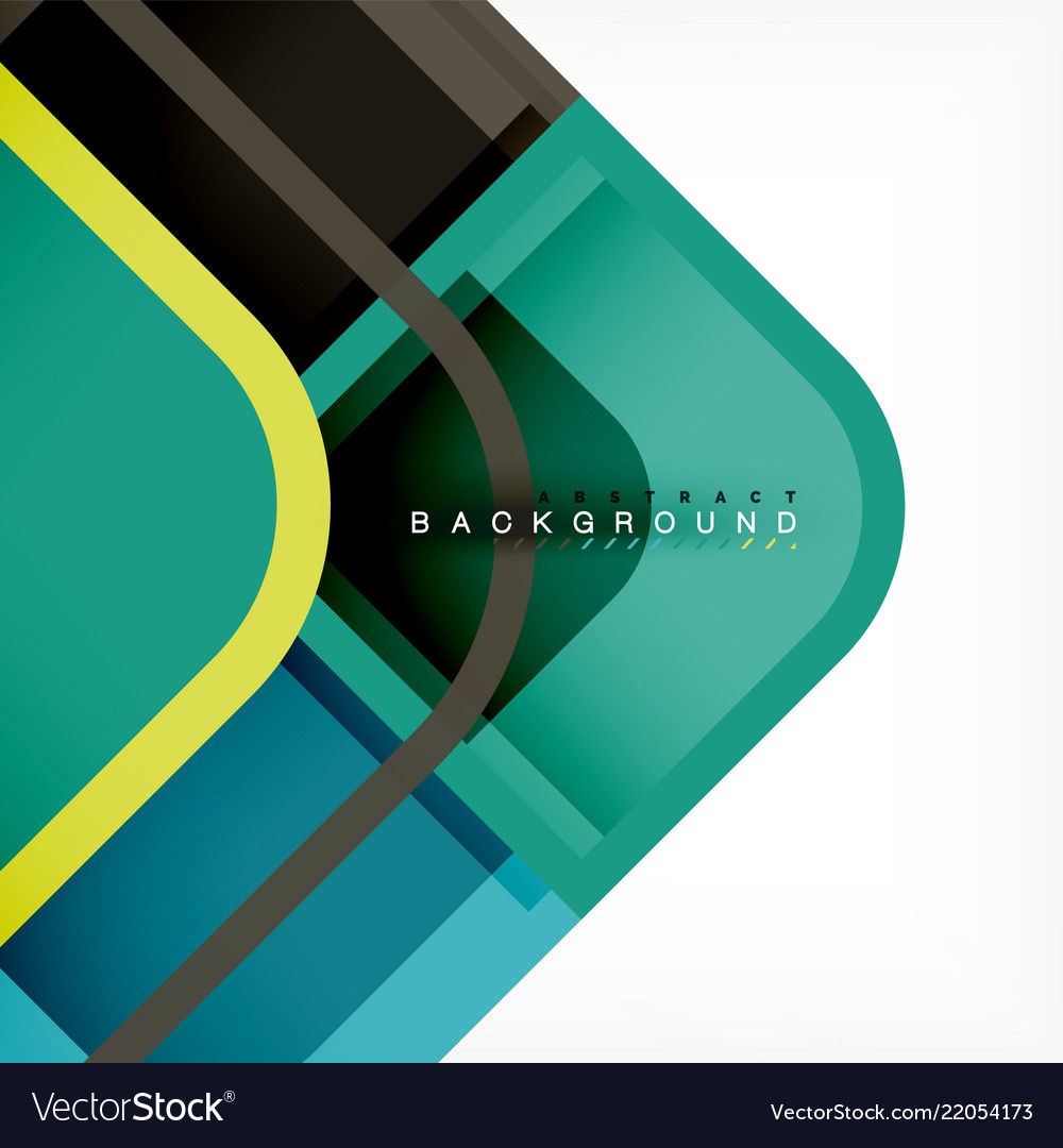 Abstract background square shapes geometric Vector Image