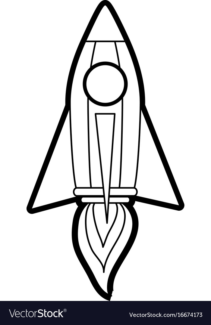 Rocket Royalty Free Vector Image - VectorStock