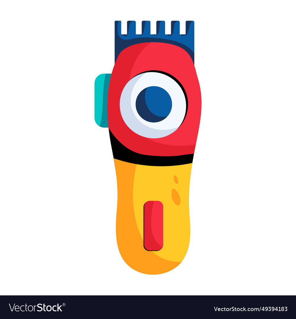 Beard trimmer Royalty Free Vector Image - VectorStock