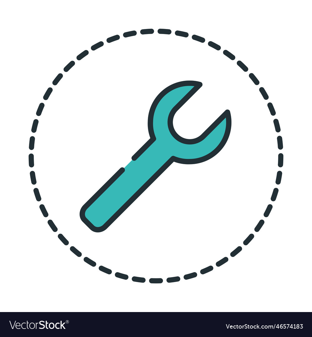 Support tool icon Royalty Free Vector Image - VectorStock