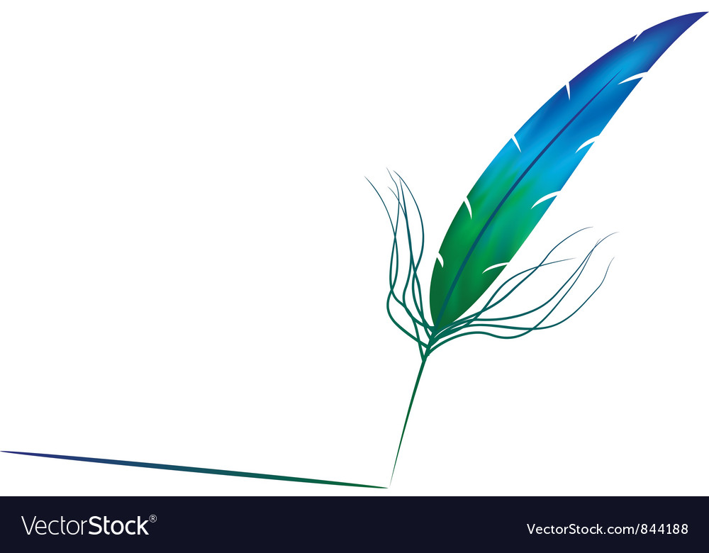 Feather Royalty Free Vector Image - VectorStock