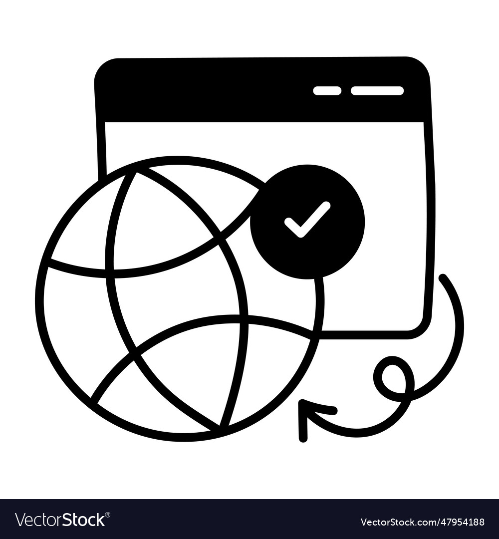 Secure browser Royalty Free Vector Image - VectorStock