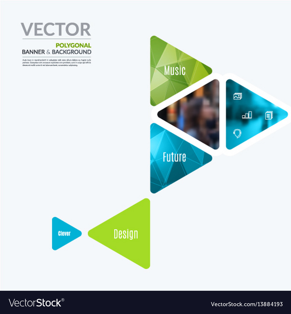 Business design elements for graphic layout Vector Image