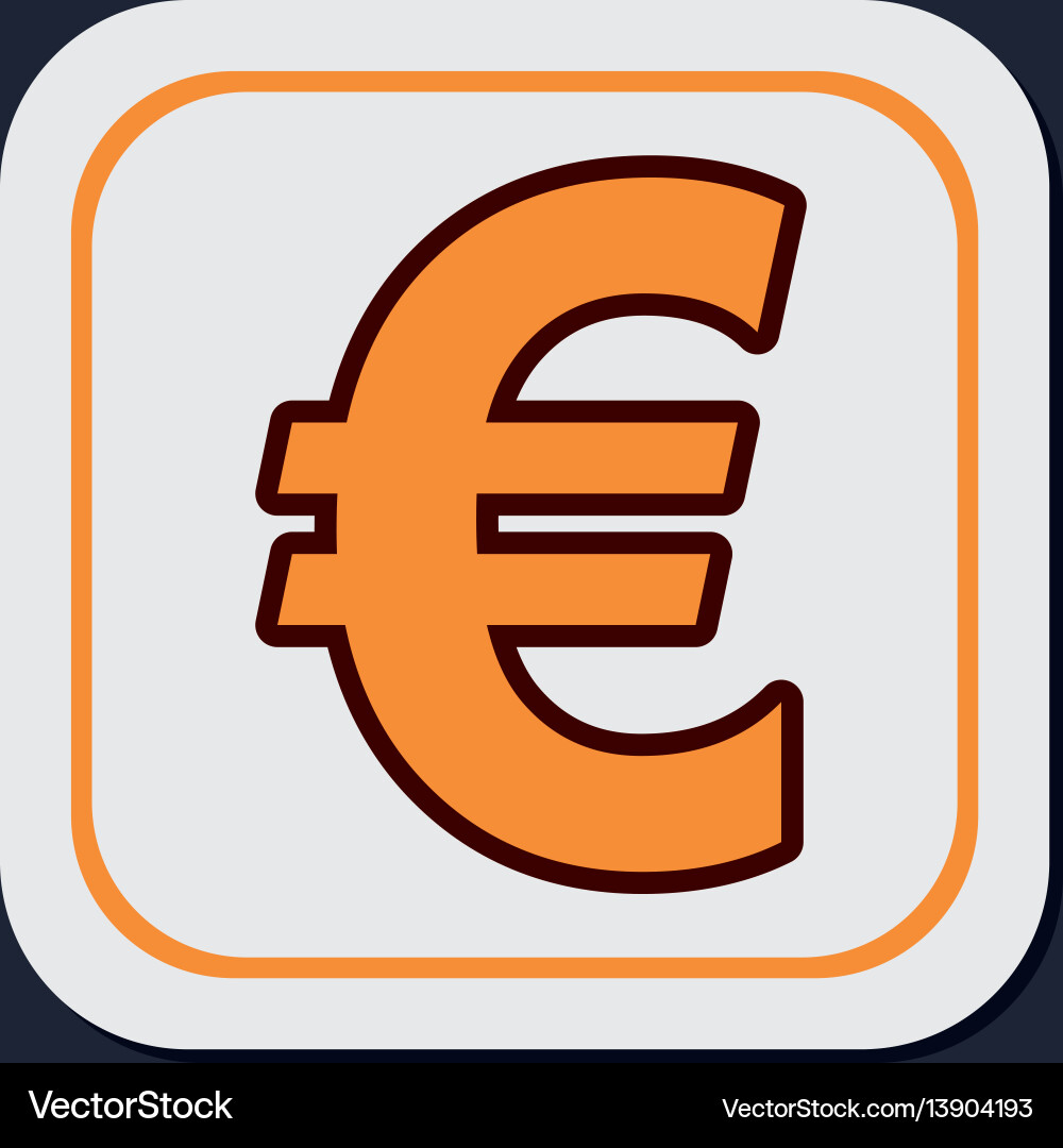 Euro money curreny Royalty Free Vector Image - VectorStock
