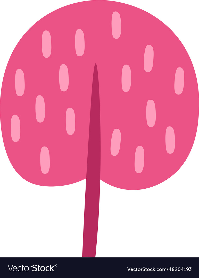 Tree abstract icon Royalty Free Vector Image - VectorStock