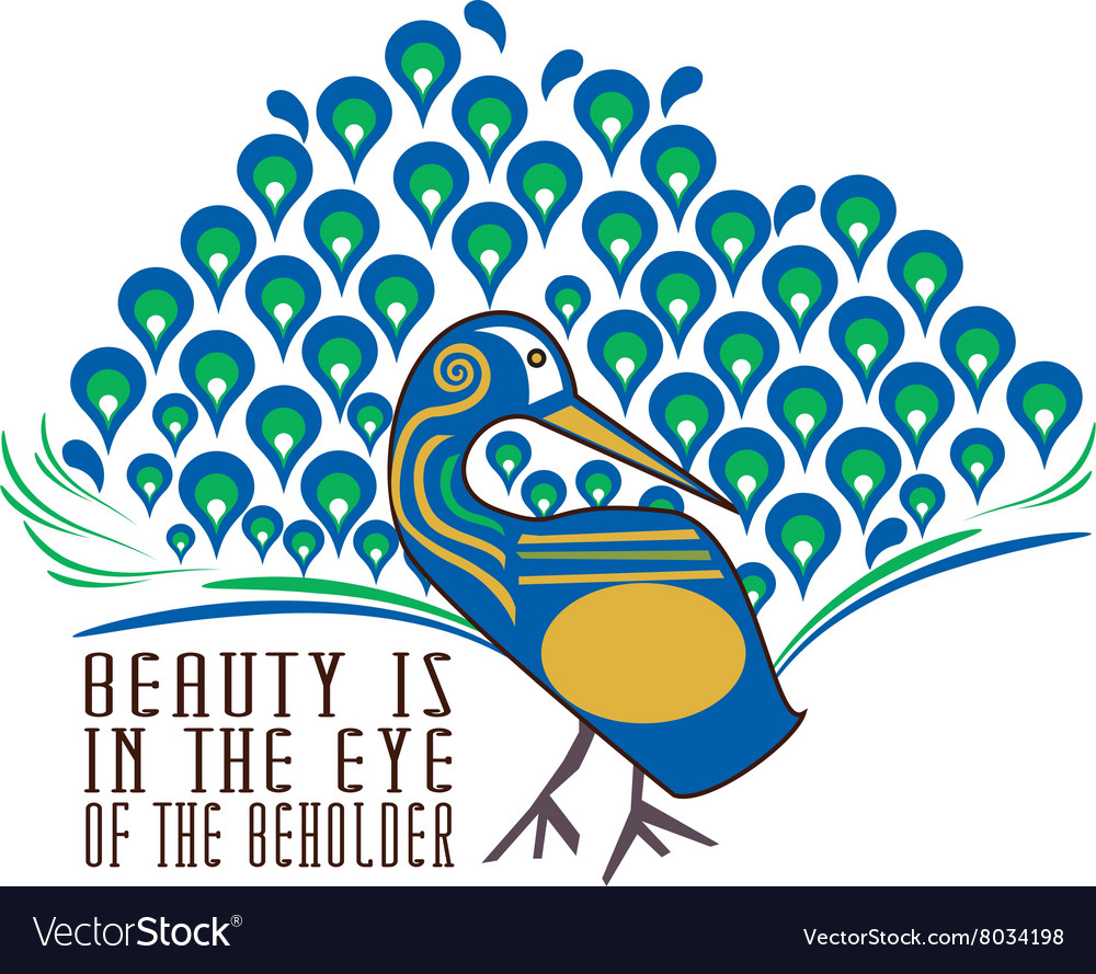 Beauty Of The Beholder Royalty Free Vector Image Beauty Of The Beholder Royalty Free Vector Image