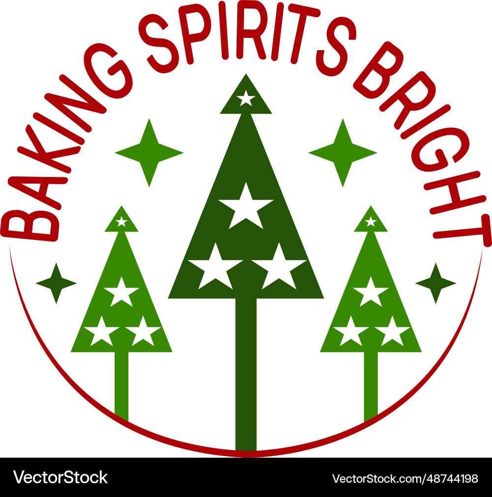 Christmas svg sign design Royalty Free Vector Image