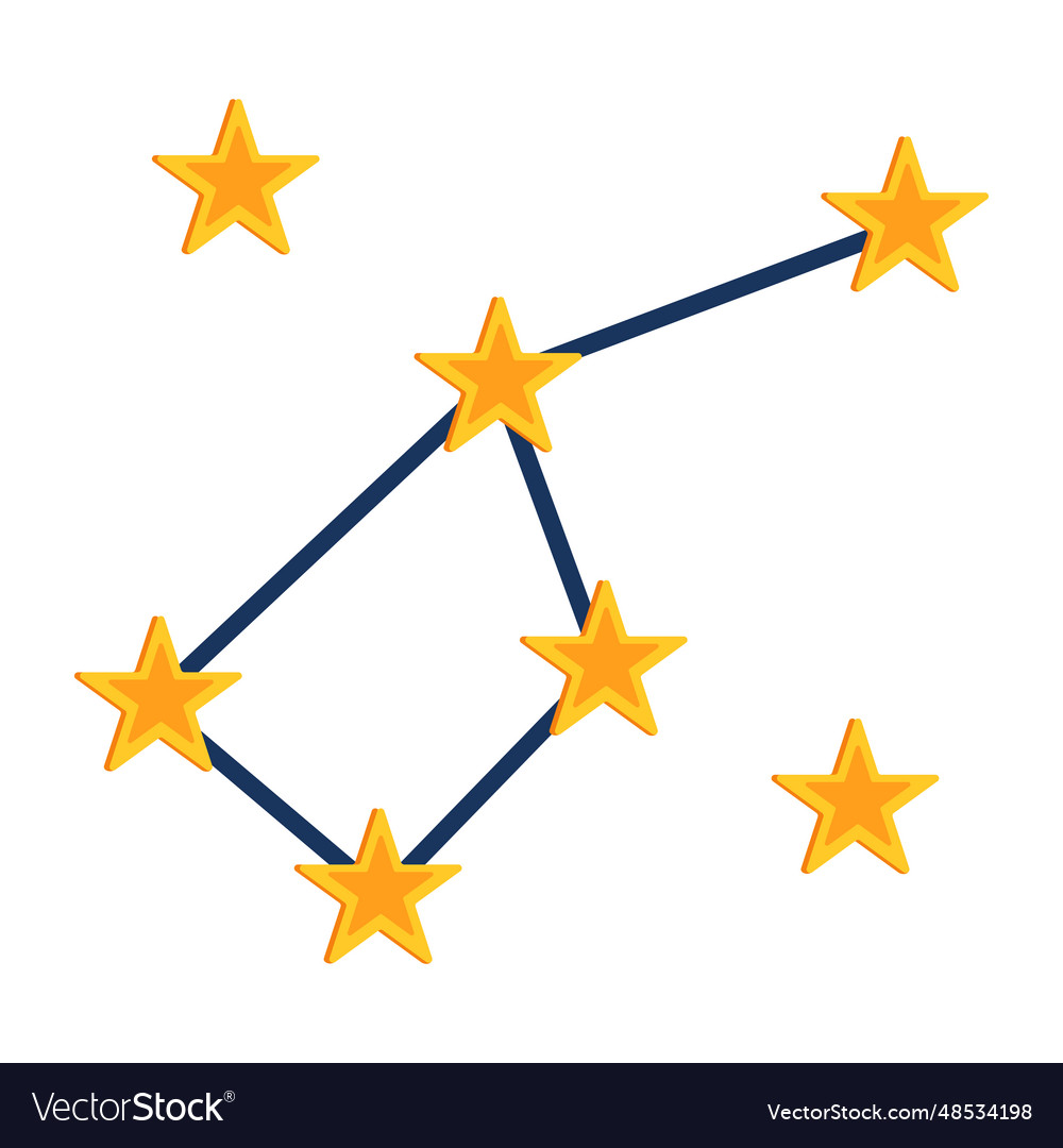 Constellation Royalty Free Vector Image - VectorStock Constellation Royalty Free Vector Image - VectorStock