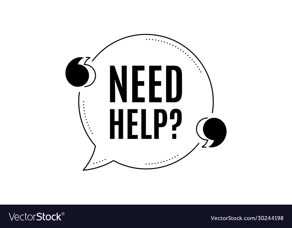 Need Help Icon Help Button. Information Phone Symbol. White And Red