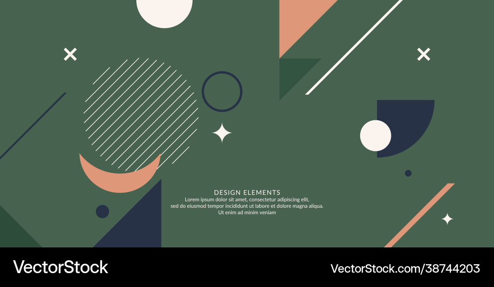 Abstract background in a modern trendy style Vector Image