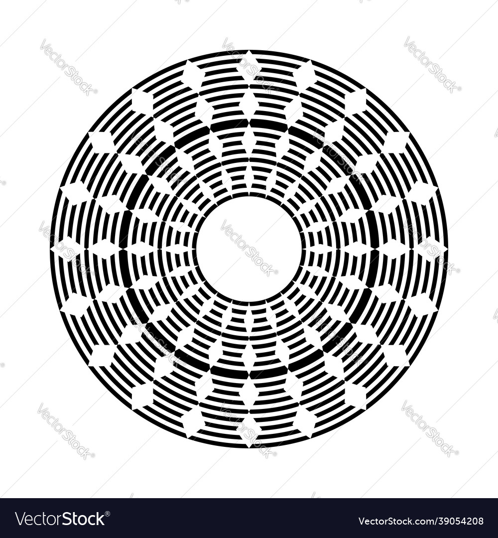 Circular design element Royalty Free Vector Image