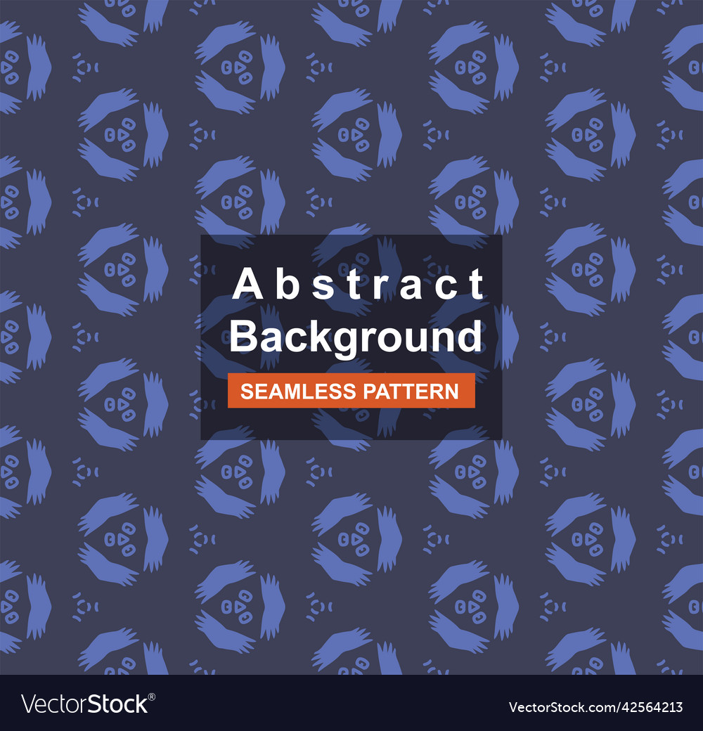 Abstract geometric seamless pattern background Vector Image
