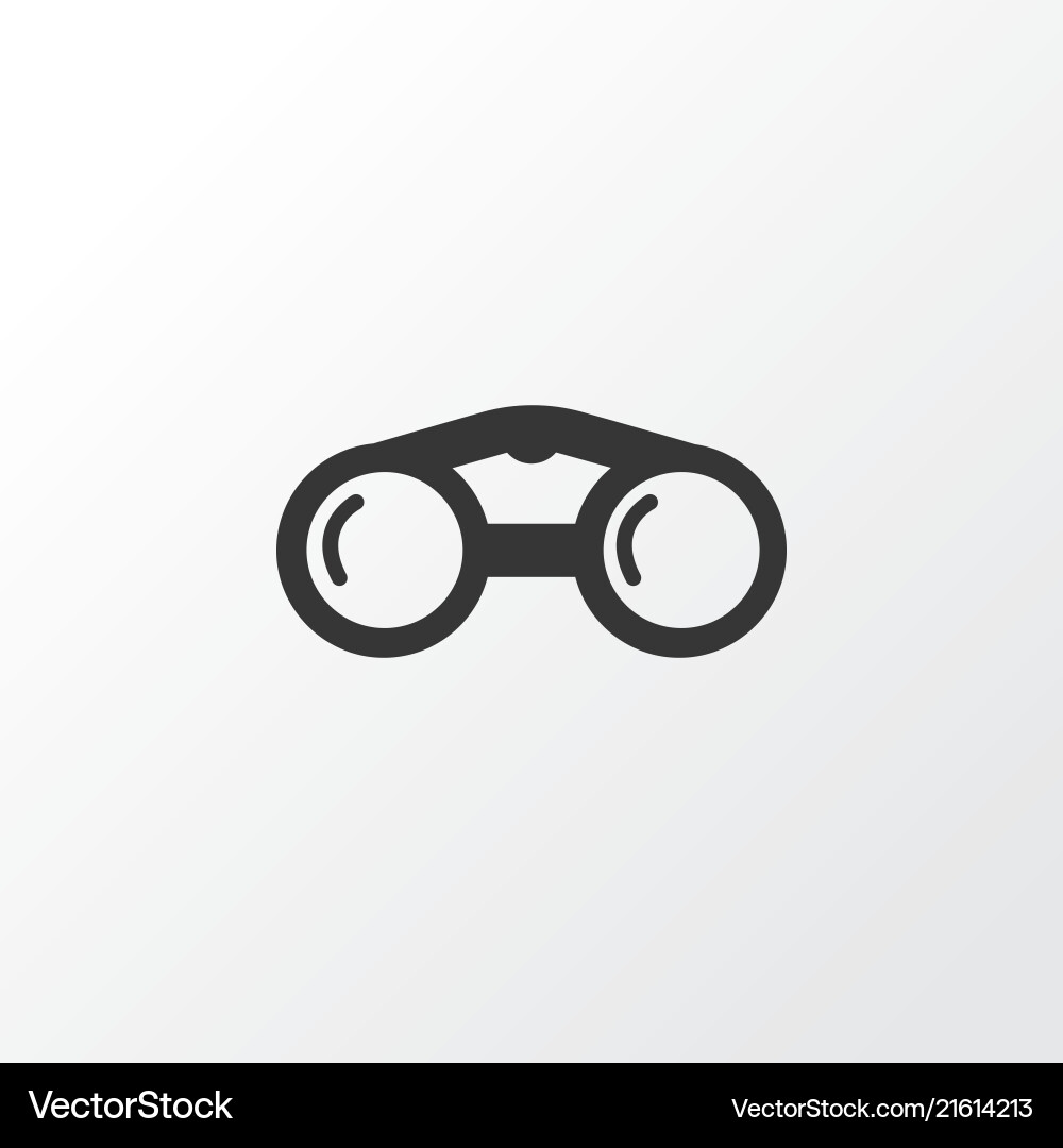 Binoculars icon symbol premium quality isolated Vector Image