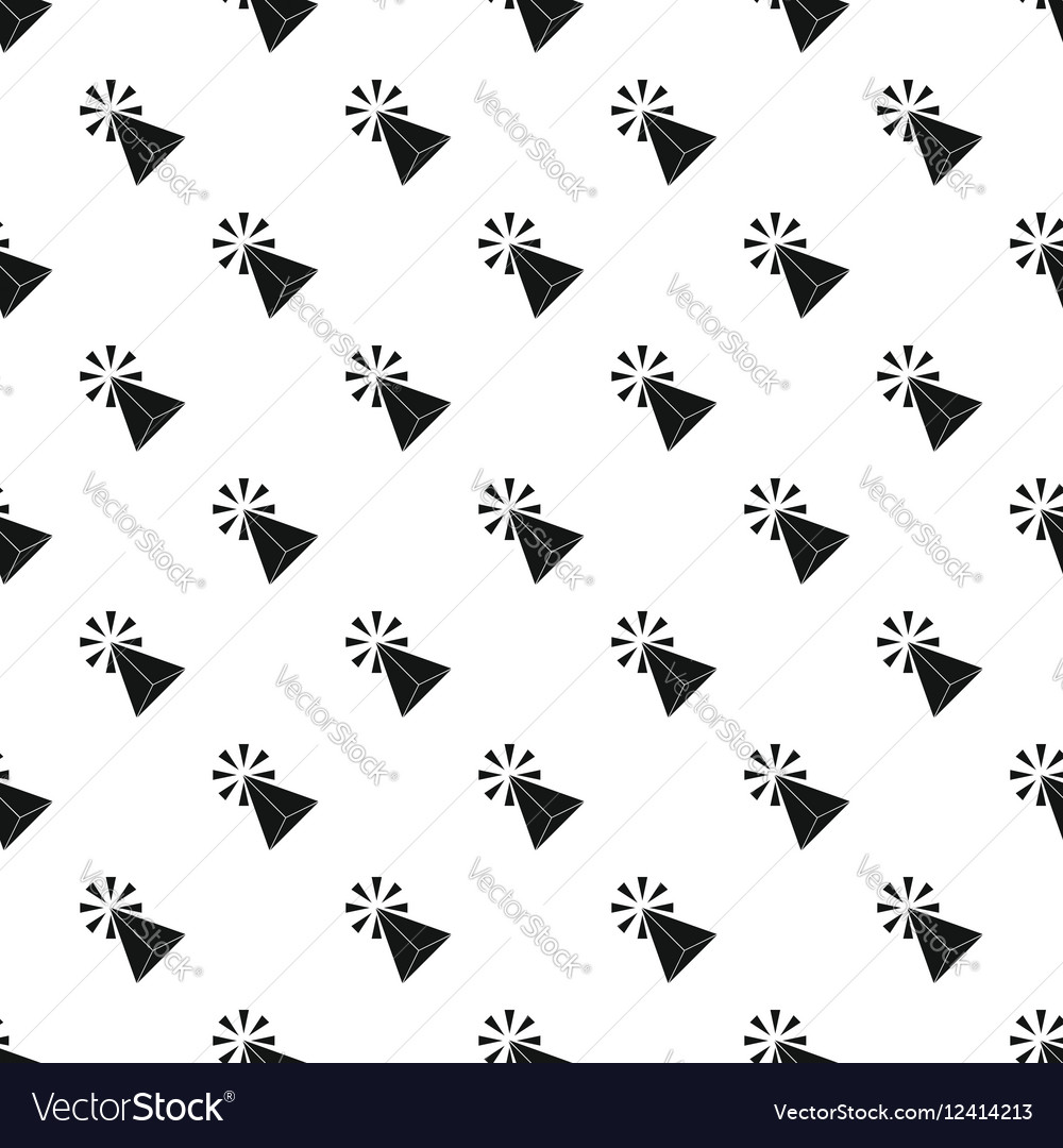 Computer cursor pattern simple style Royalty Free Vector