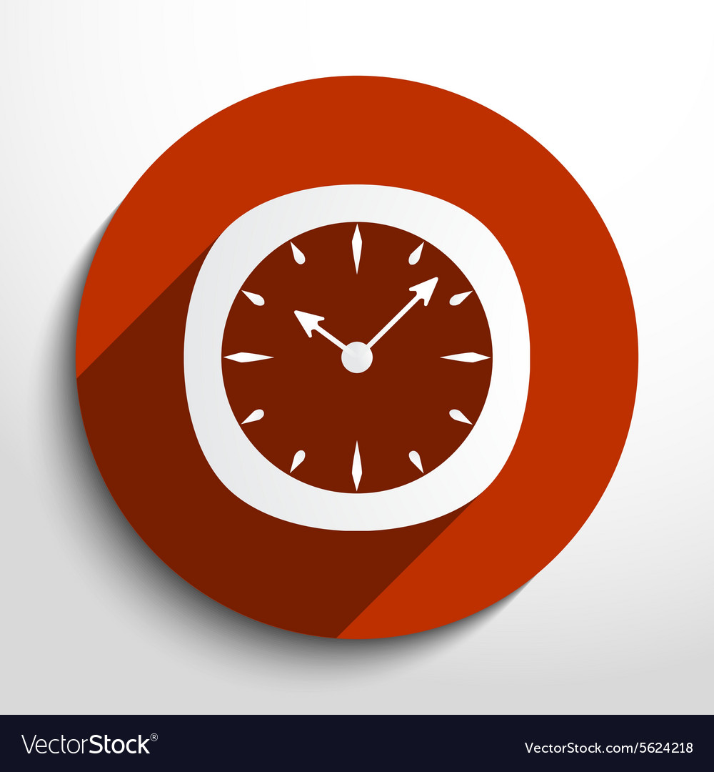 Clock web icon Royalty Free Vector Image - VectorStock