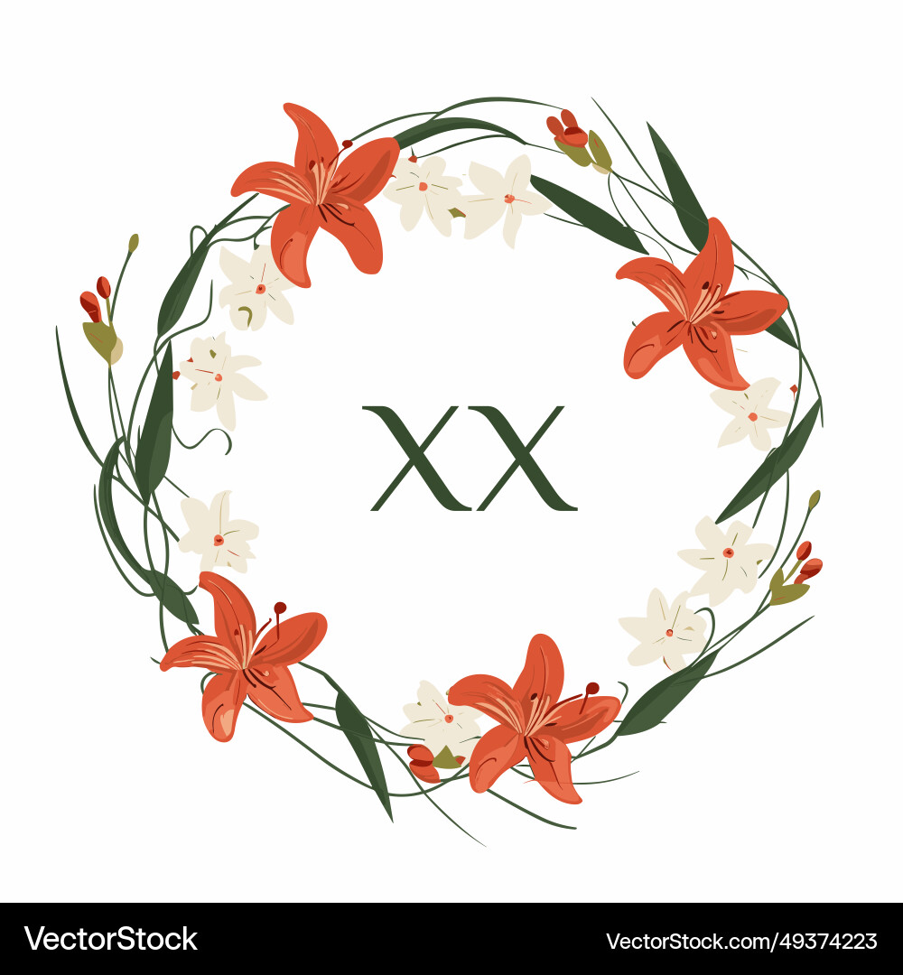 Event planning agency filled colorful initial Vector Image