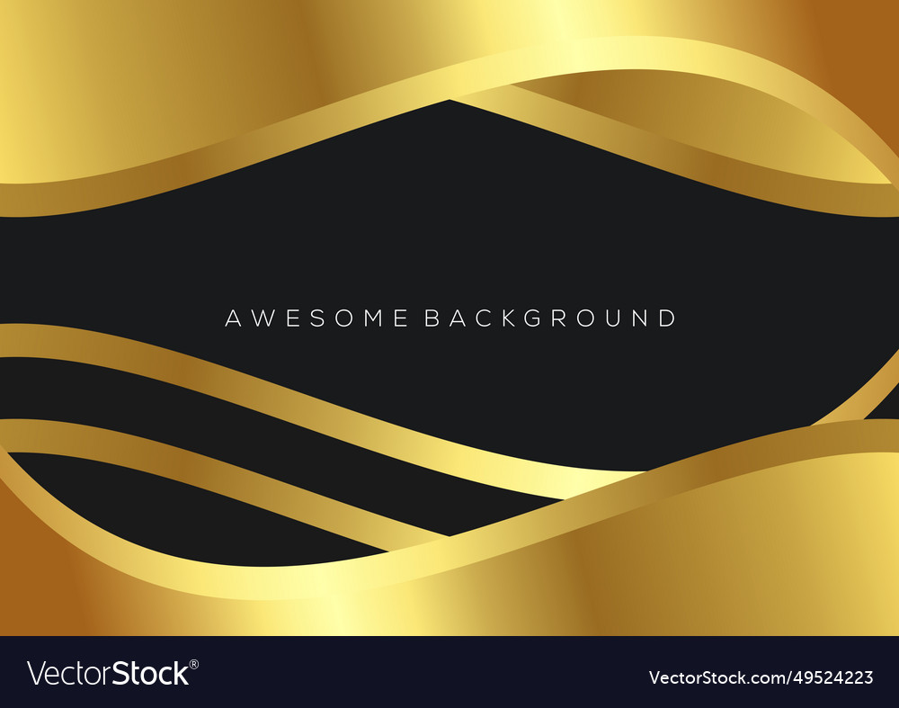 Gradient luxury abstract background design Vector Image