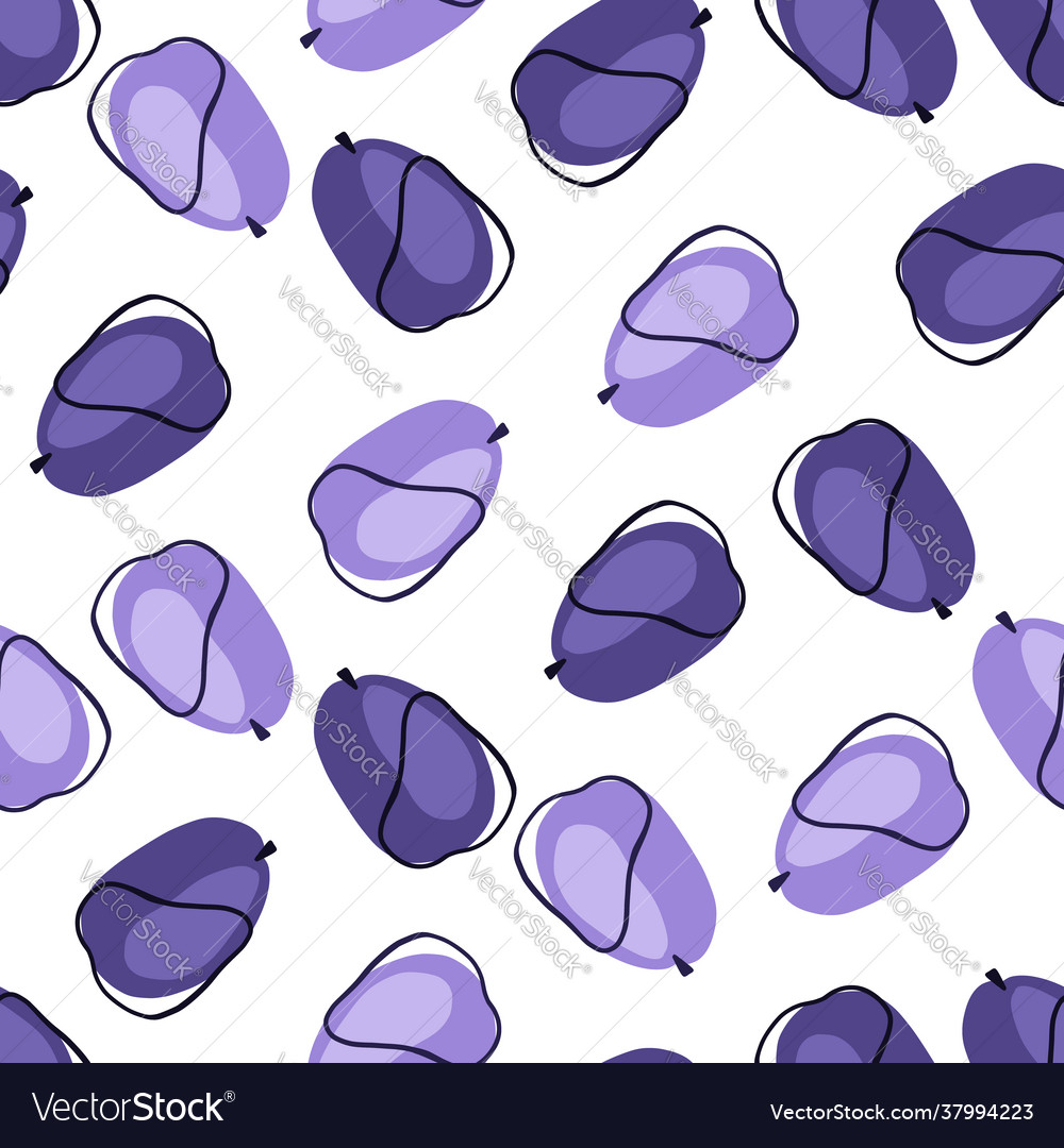 Isolated seamless pattern with abstract random Vector Image