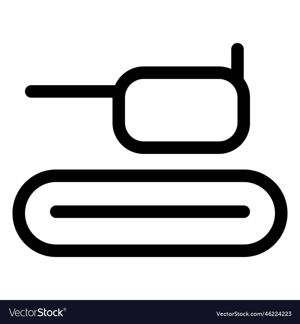 Tank an huge destructive weapon Royalty Free Vector Image Tank an huge destructive weapon Royalty Free Vector Image