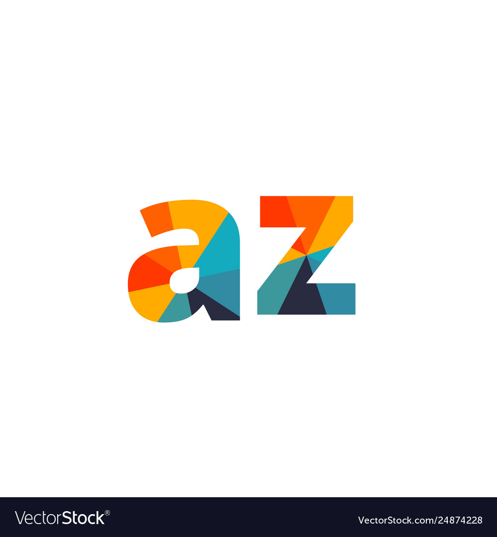 Initial letter rounded design logo - elements Vector Image