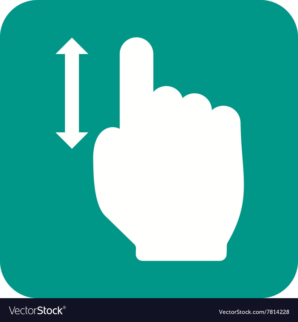 Vertical scroll Royalty Free Vector Image - VectorStock