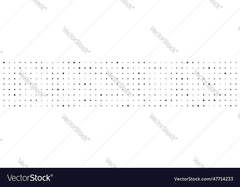 Dot grid halftone seamless pattern background Vector Image