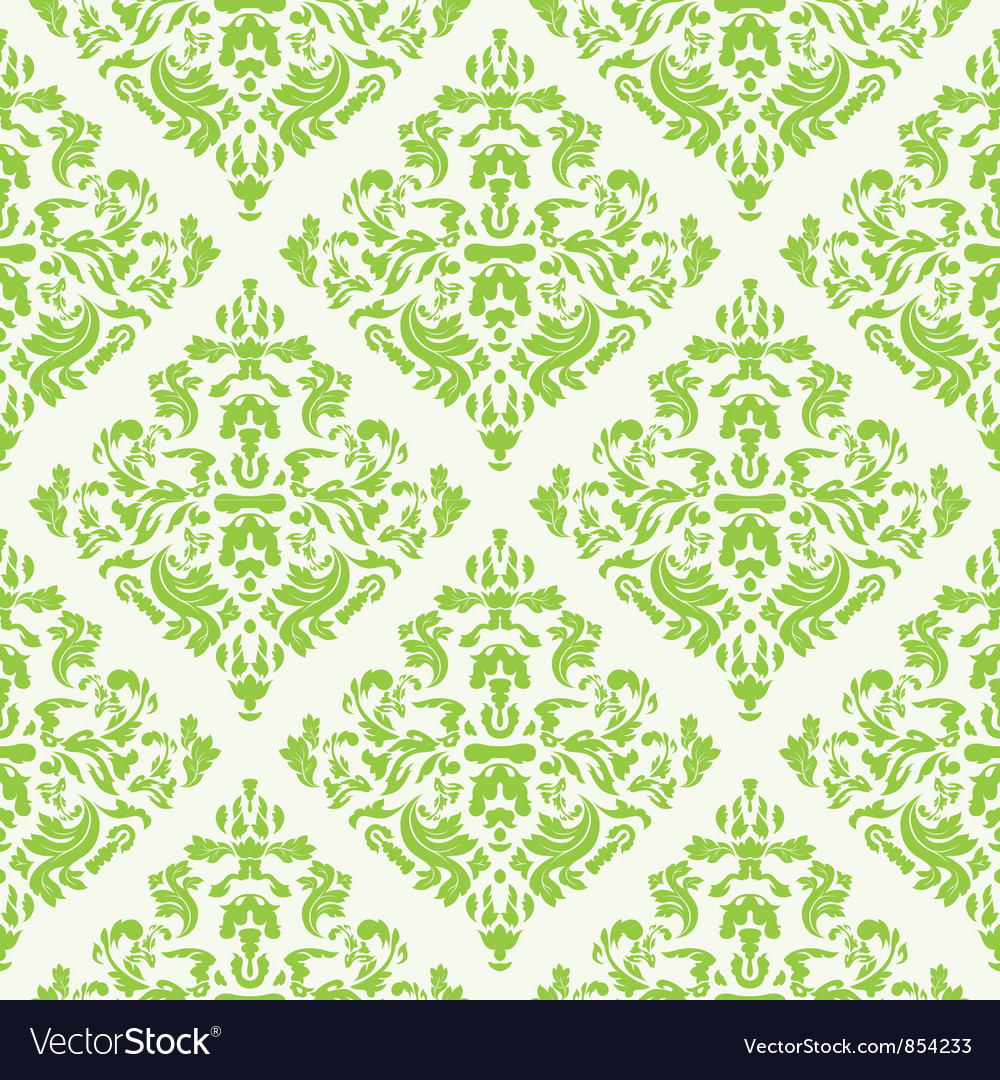 Seamless baroque pattern Royalty Free Vector Image