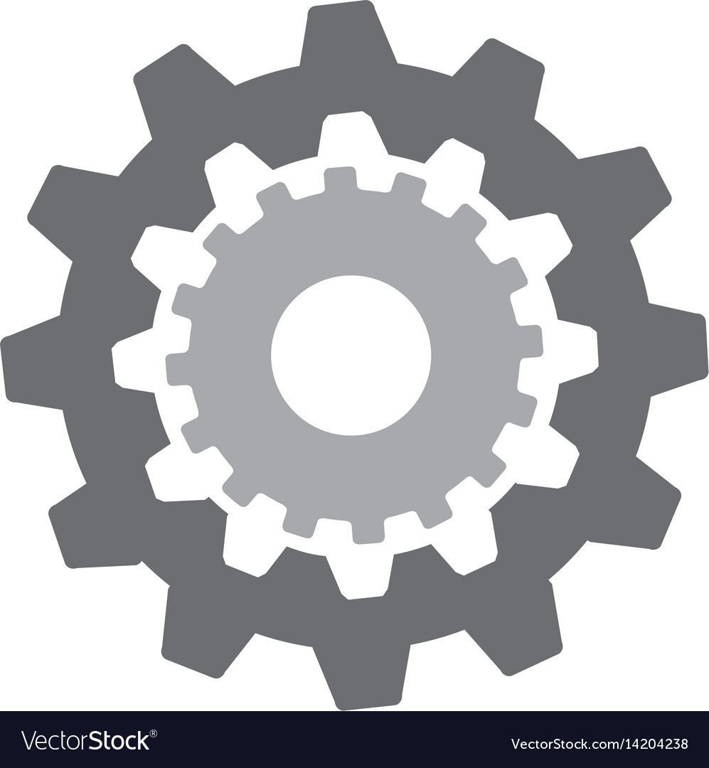 Gear settings setup icon Royalty Free Vector Image Gear settings setup icon Royalty Free Vector Image