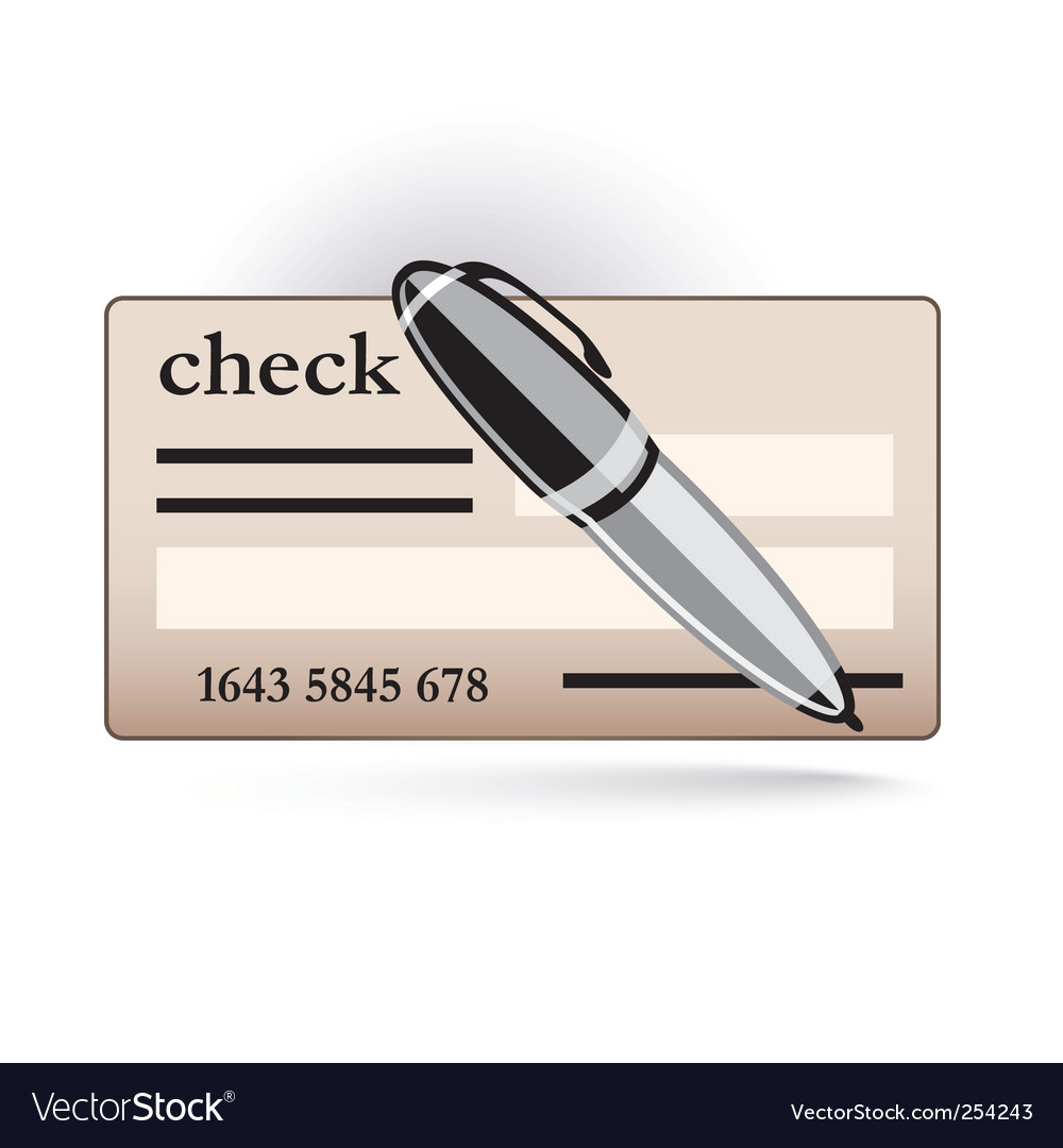 Check Royalty Free Vector Image - VectorStock